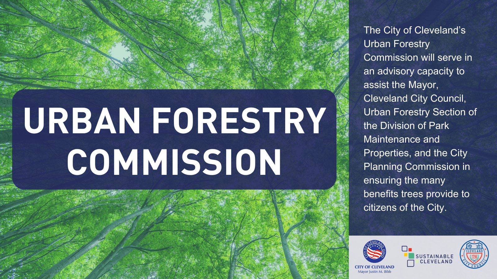 Urban Forestry Commission | City of Cleveland Ohio